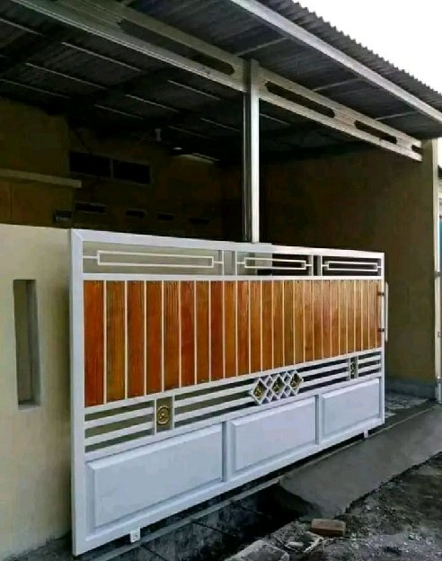 pagar minimalis dan kanopi rumah, Rumah Tangga, Kontruksi dan taman di ...