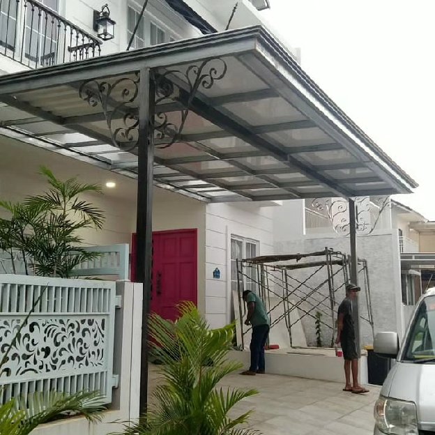 pagar minimalis dan kanopi rumah, Rumah Tangga, Kontruksi dan taman di ...