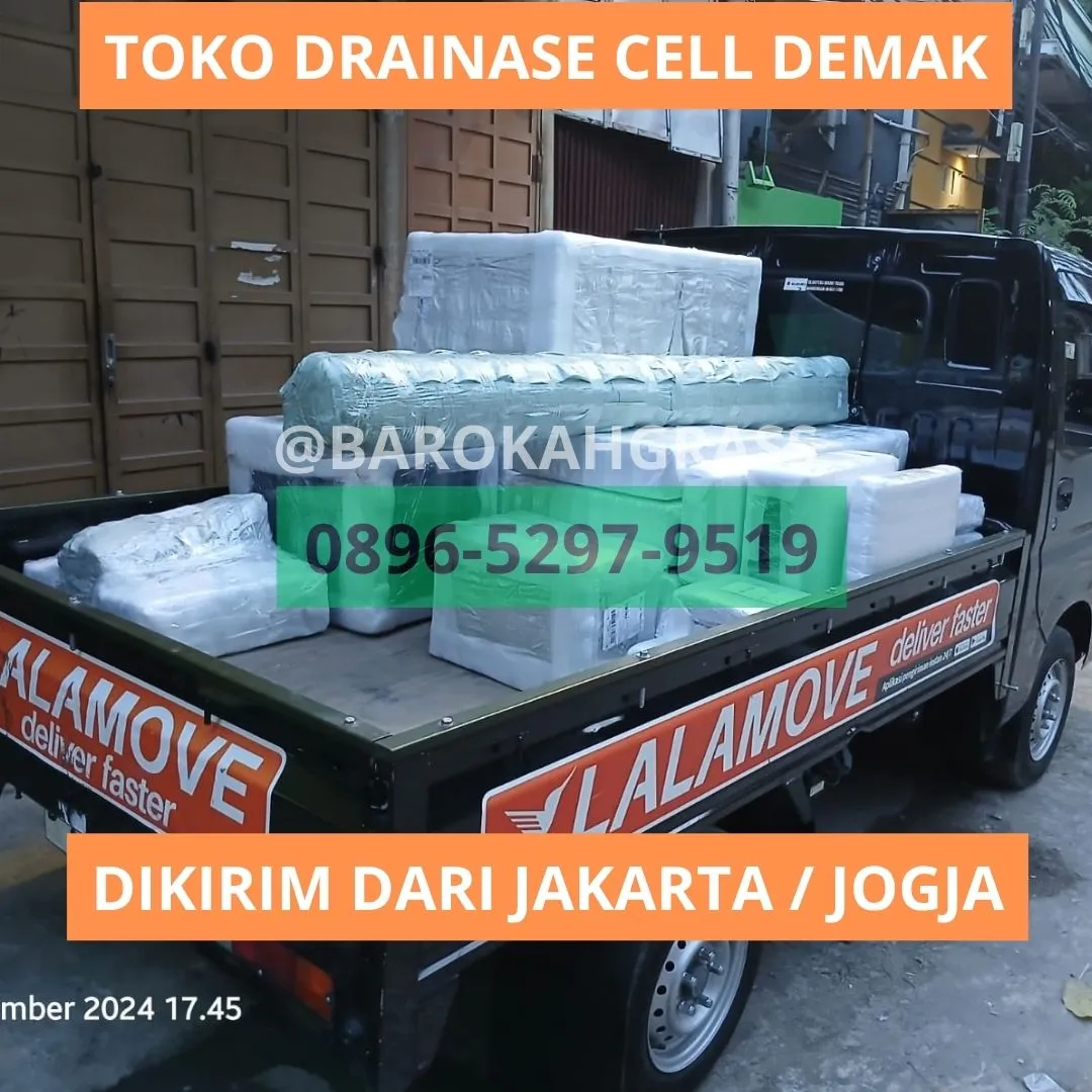 Barokah Grass, Pabrik Drainage Cell Demak Karang Tengah, Rumah Tangga ...