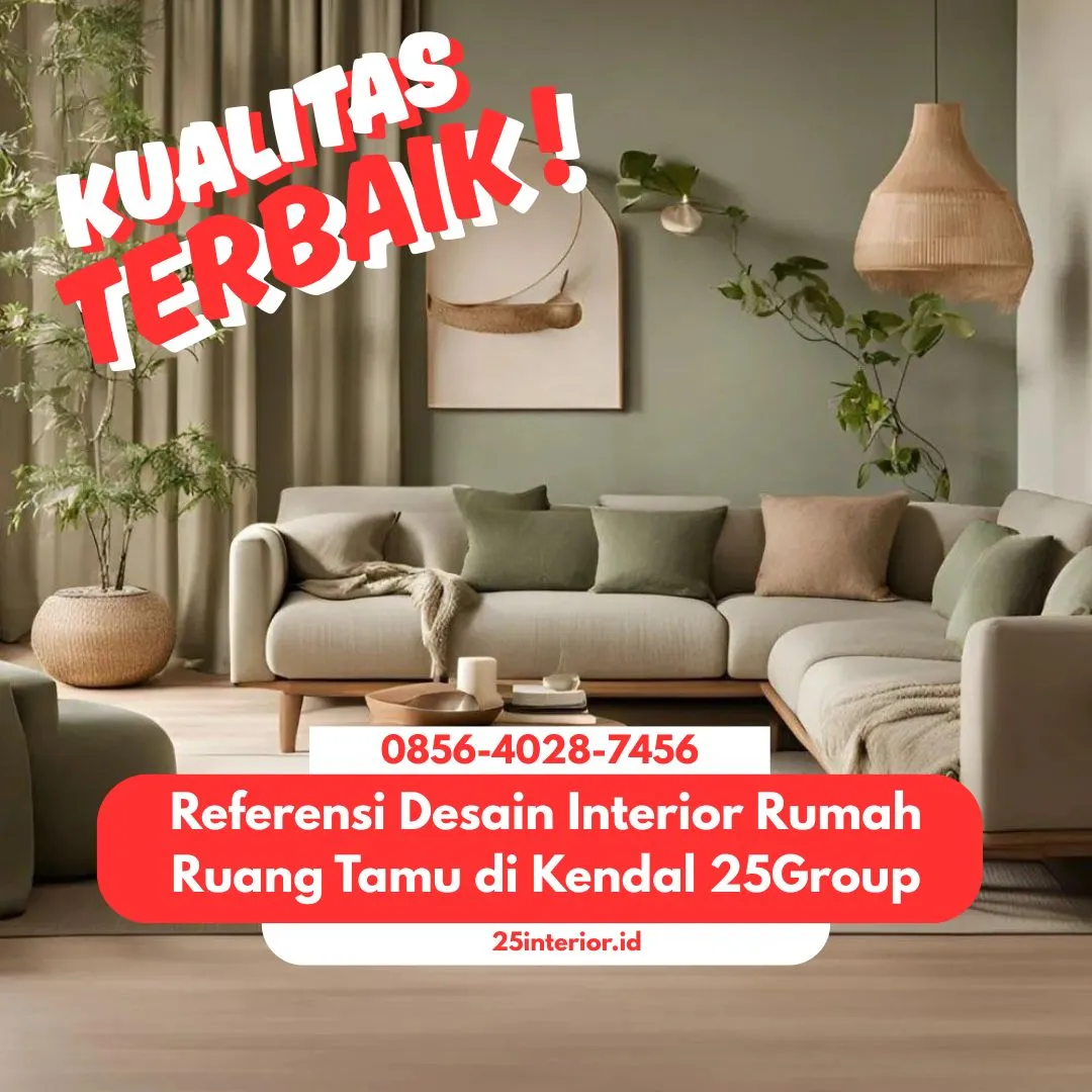 Referensi Desain Interior Rumah Ruang Tamu di Kendal 25Group Interior ...