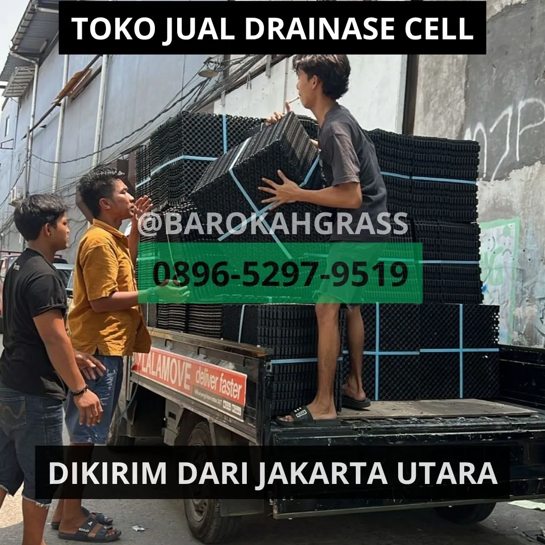 Gudang Drainage Cell Tasikmalaya Mangunreja - Barokah Grass, Rumah ...