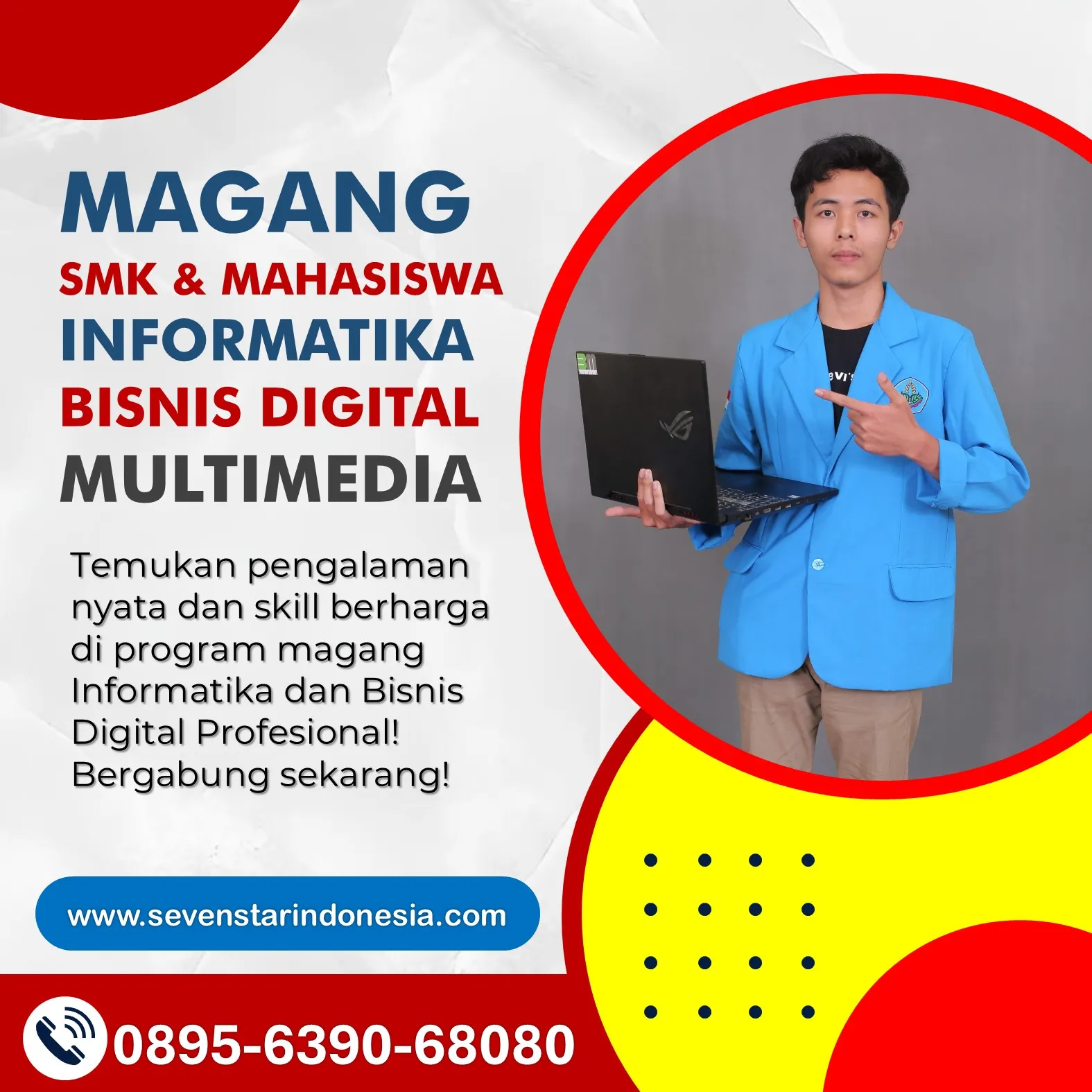 Magang SMK Bisnis Digital Malang Bersertifikat Resmi, Hub 0895-6390 ...