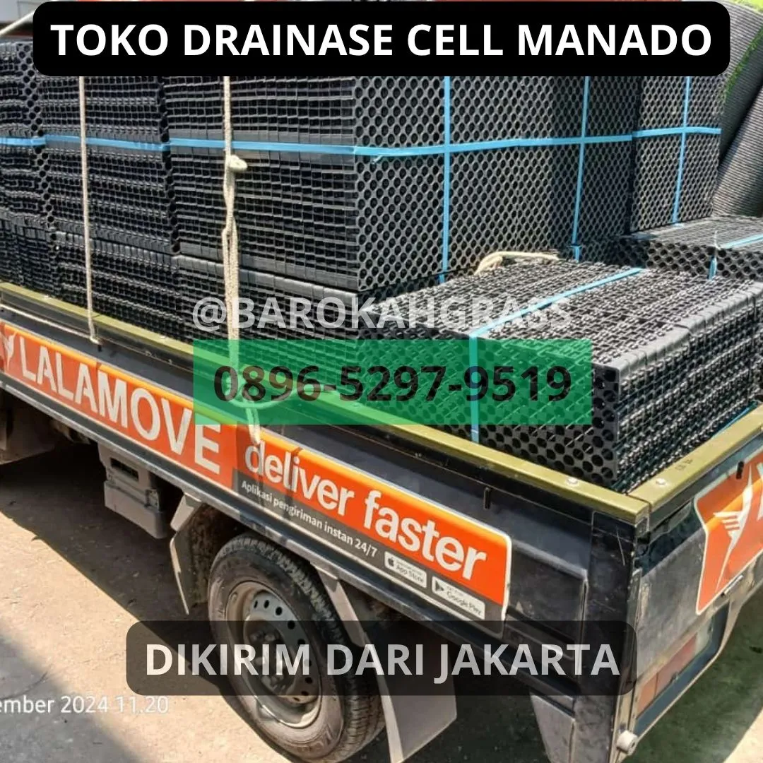 Gudang Drainase Cell Manado Pusomaen - Barokah Grass, Rumah Tangga ...