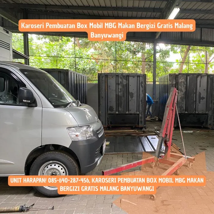 Unit Harapan, Karoseri Pembuatan Box Mobil MBG Makan Bergizi Gratis ...