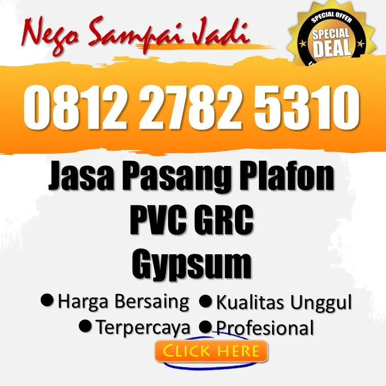 Pandawa Plafon, RAB Pemasangan Plafon Rumah PVC Warna Putih Kemusu ...