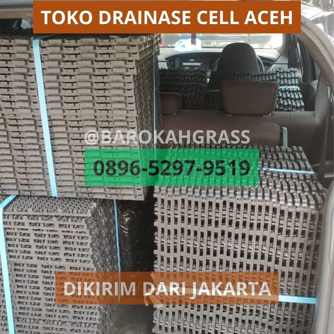 Tempat Beli Drainase Cell Aceh Besar Kuta Baro - Barokah Grass, Rumah ...