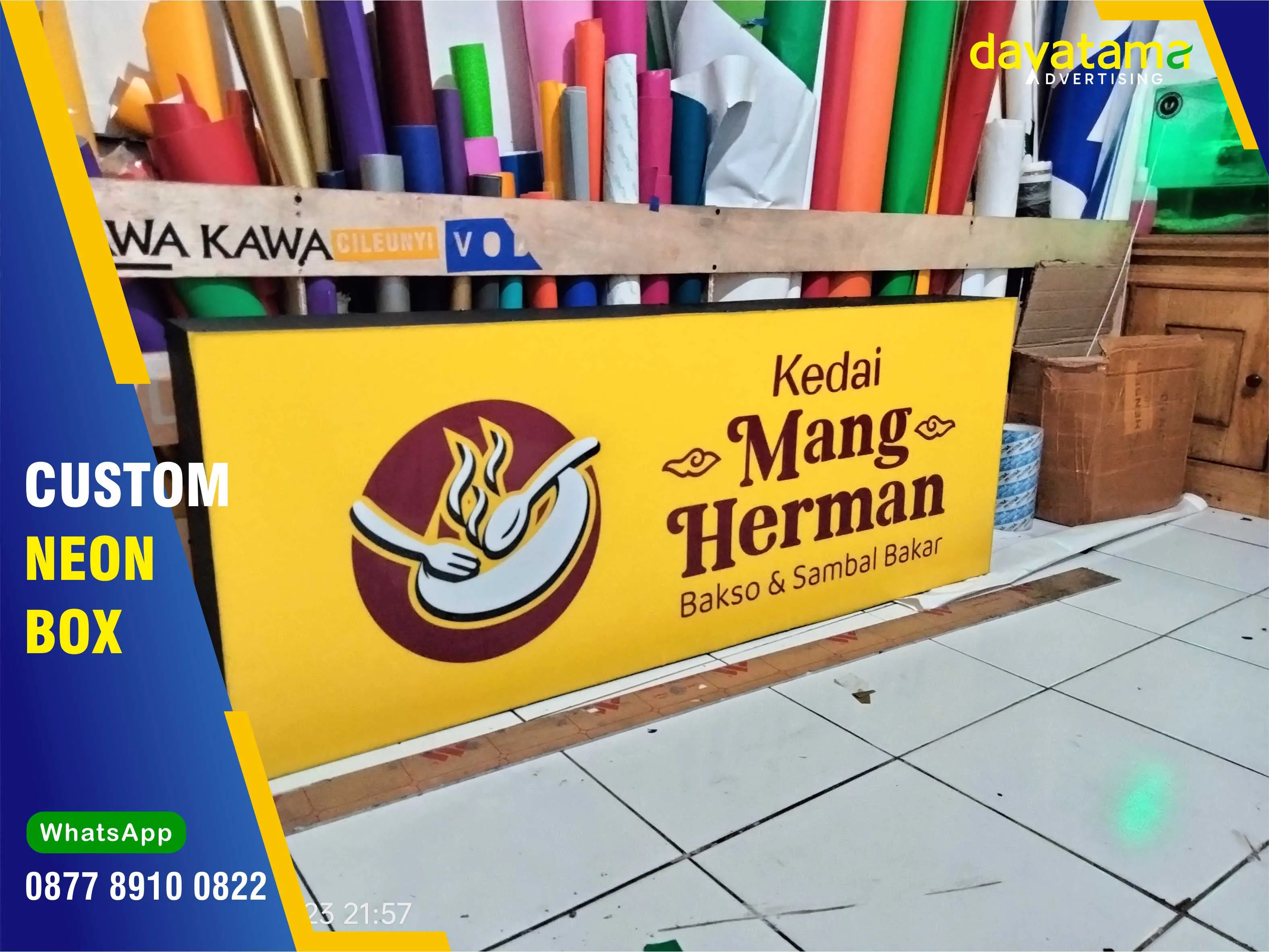 Neon Box Kedai - Neon Box Resto - Neon Box Cafe, Kantor & Industri ...
