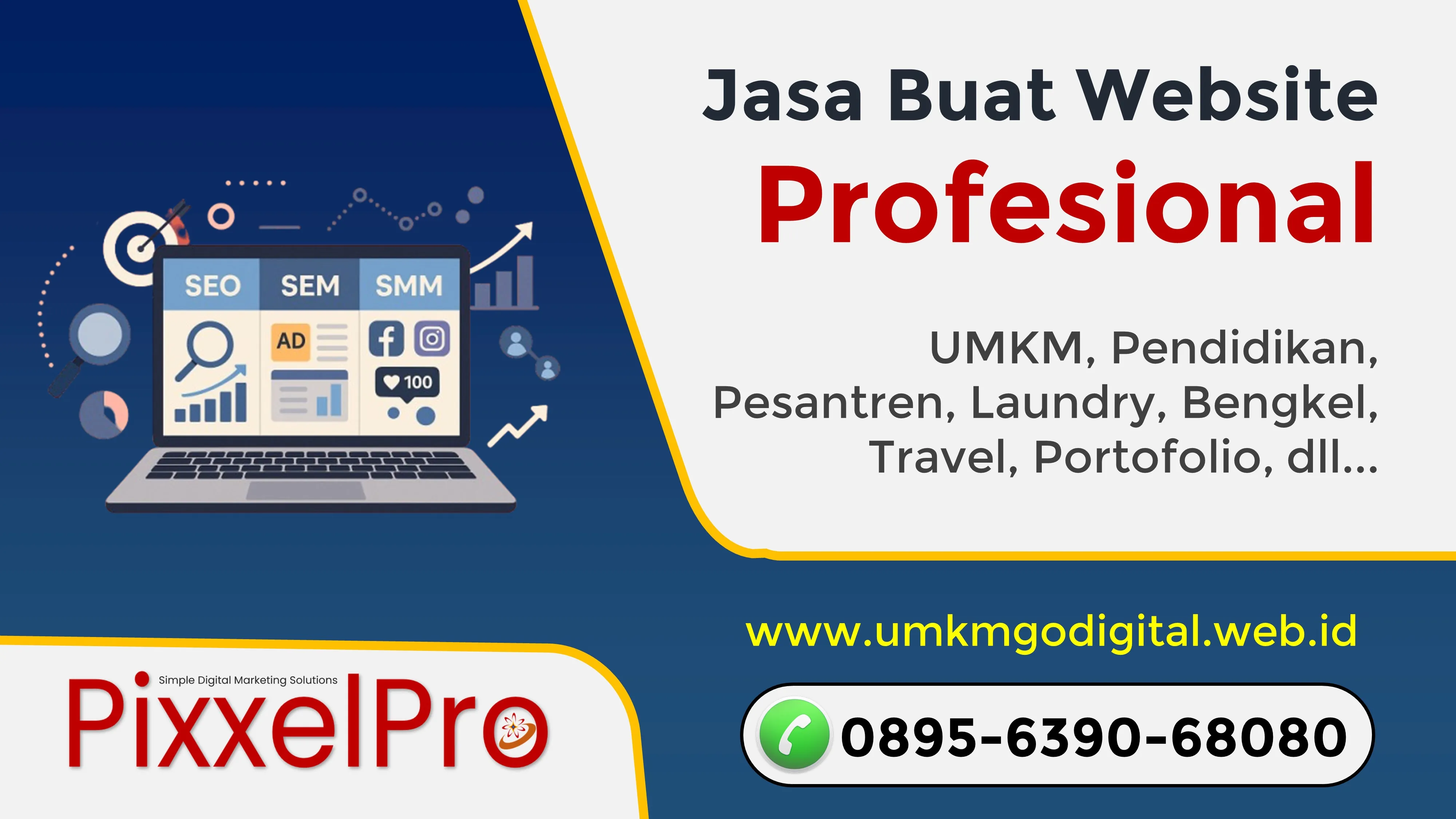 Jasa Bikin Website Company Profile Pamboang, Pekerjaan, Jasa di LOWOKWARU , KOTA MALANG | Jualaku