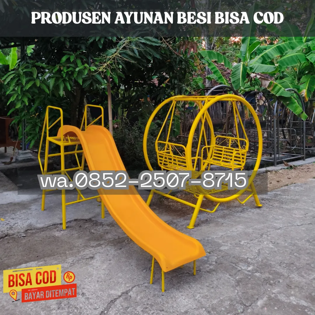 Hub 0852x2507x8715 Inspirasi ayunan besi bulat Dan mainan outdoor untuk ...