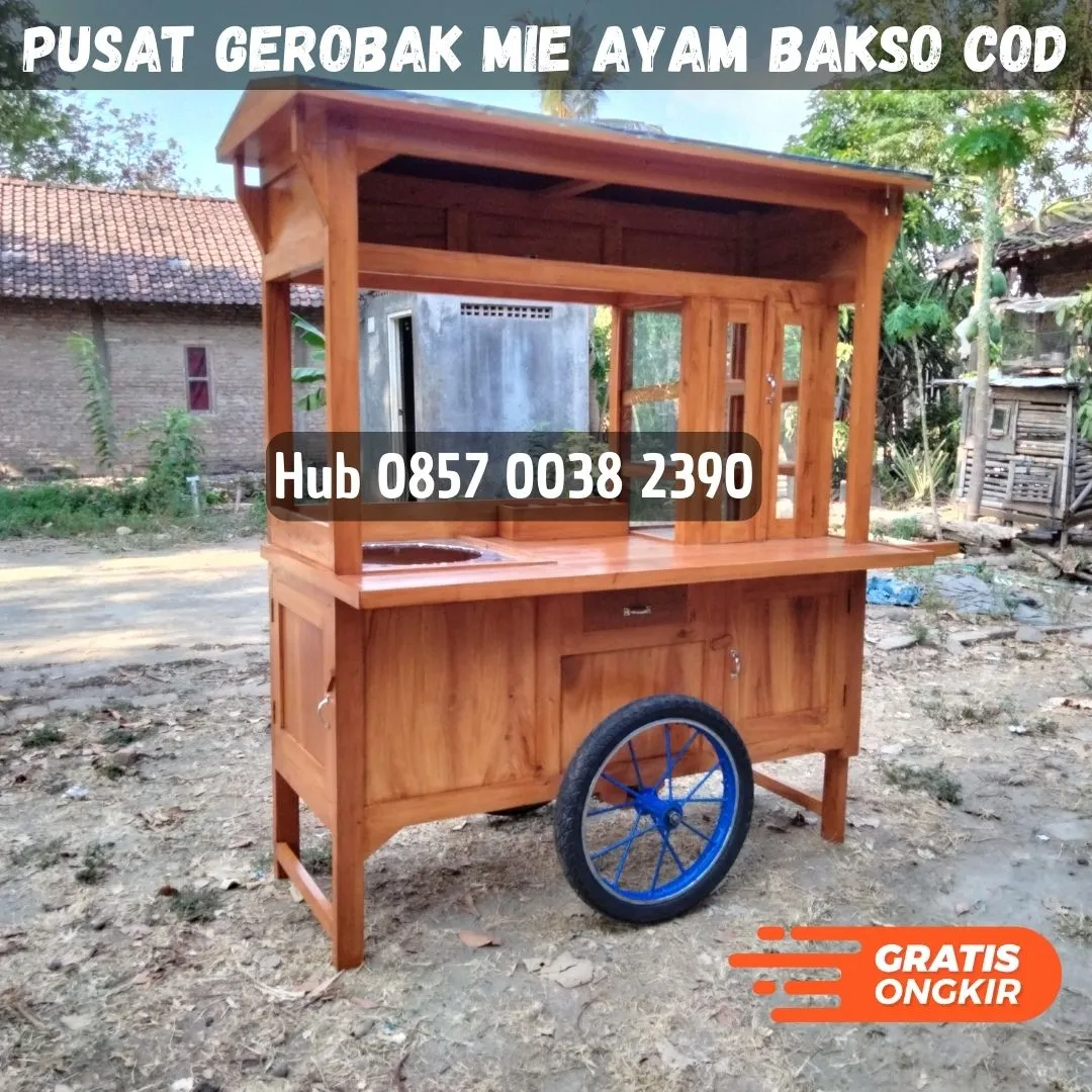 Pusat Rombong model gerobak mie ayam sederhana Kec Tembelang Jombang ...