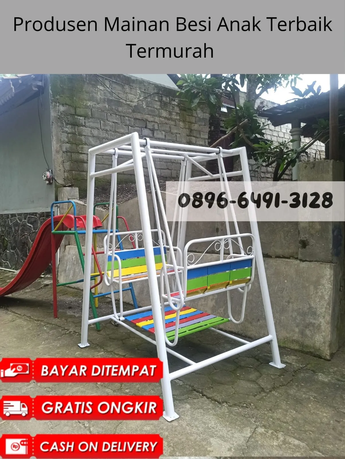 Pusat Mainan Playground Ayunan Besi di Lamongan, Perlengkapan Bayi ...
