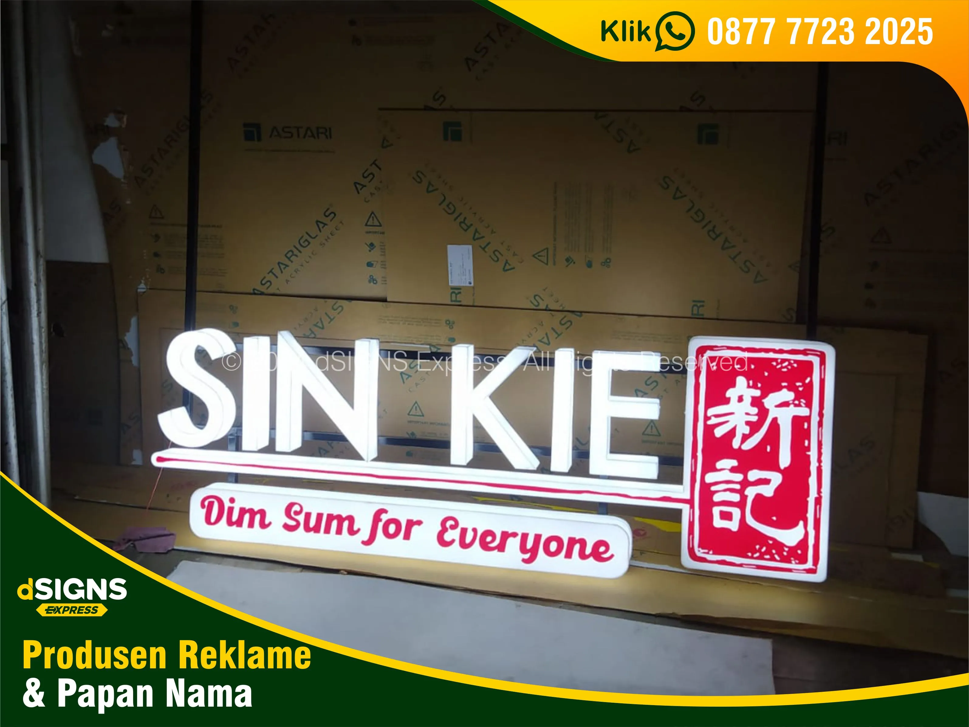 Signage Papan Nama Huruf Timbul Padalarang 0877 7723 2025, Kantor ...
