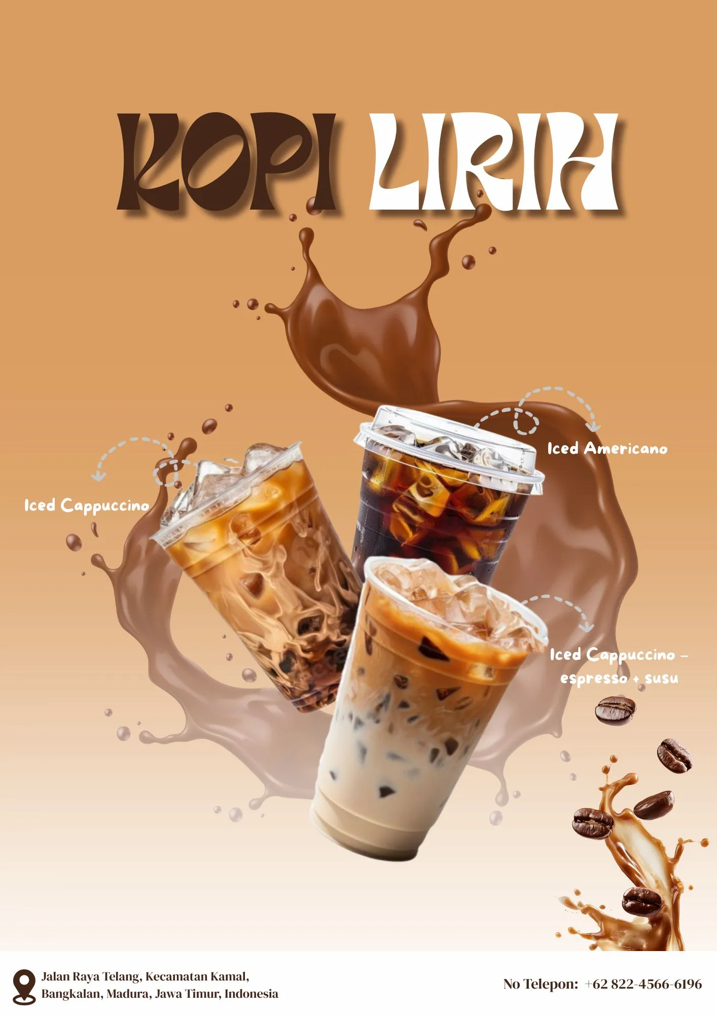 Harga Es Ice Cappucino Espresso, Susu Kendalkemlagi Karanggeneng ...