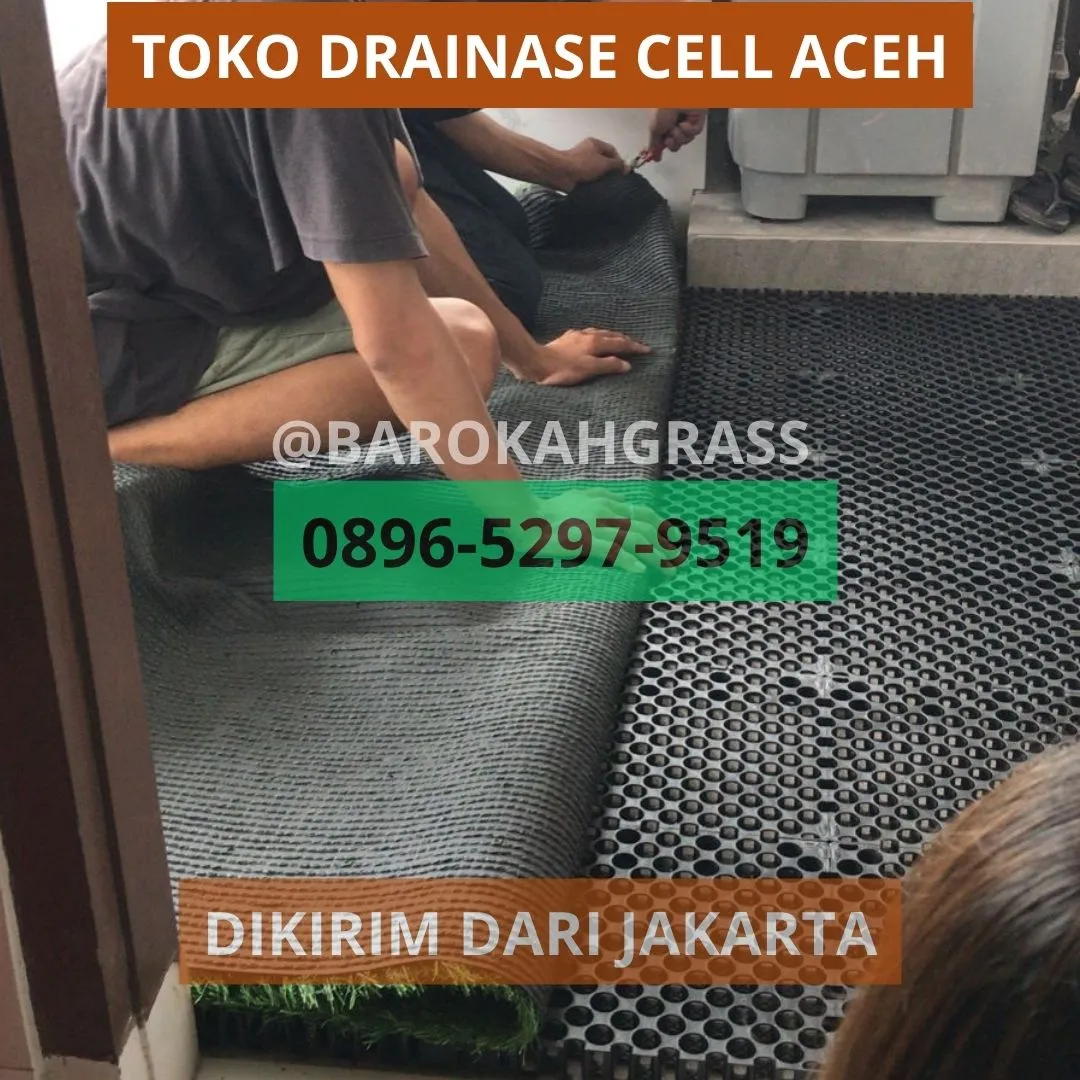 Gudang Drainase Cell Aceh Pidie Muara Tiga - Barokah Grass, Rumah ...