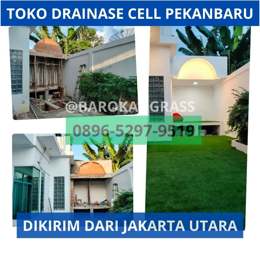 BISA KIRIM Grosir Drainase Cell Riau Kampar Bangkinang - Barokah Grass ...