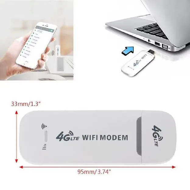 4G modem LTE Router 500Mbps SIM Card USB WIFI dongle WiFi hotspot ...
